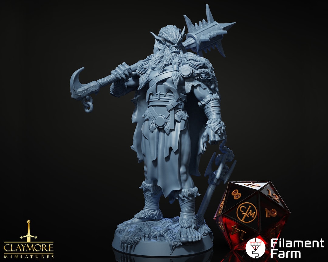 Bugbear Alpha - Hordes at the Gates - Highly Detailed Resin 8k 3D ...