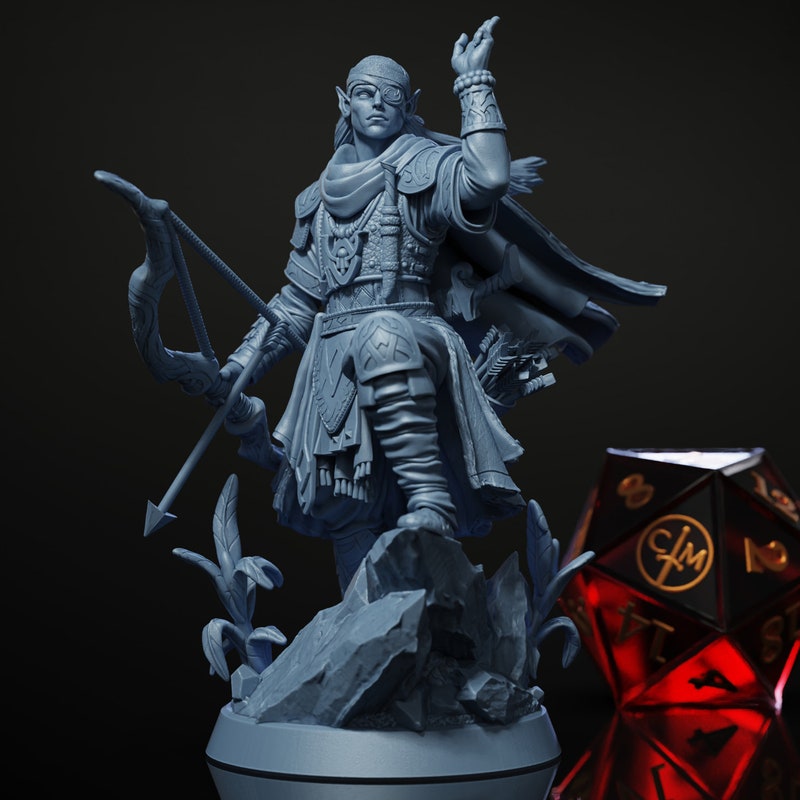 Miniature Elf Dnd Painted - Etsy