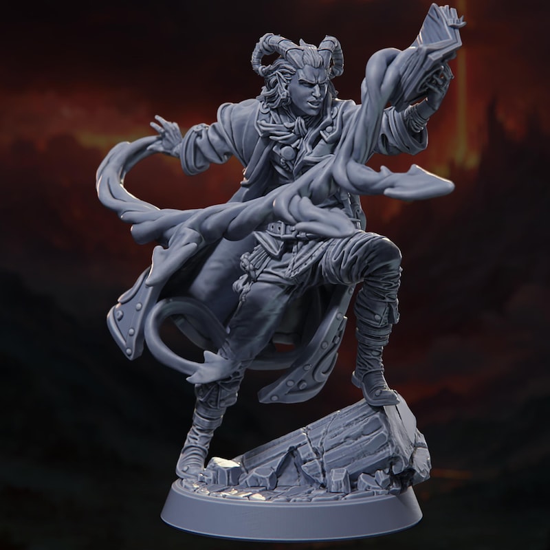 Sorcerer Table Miniature - Etsy