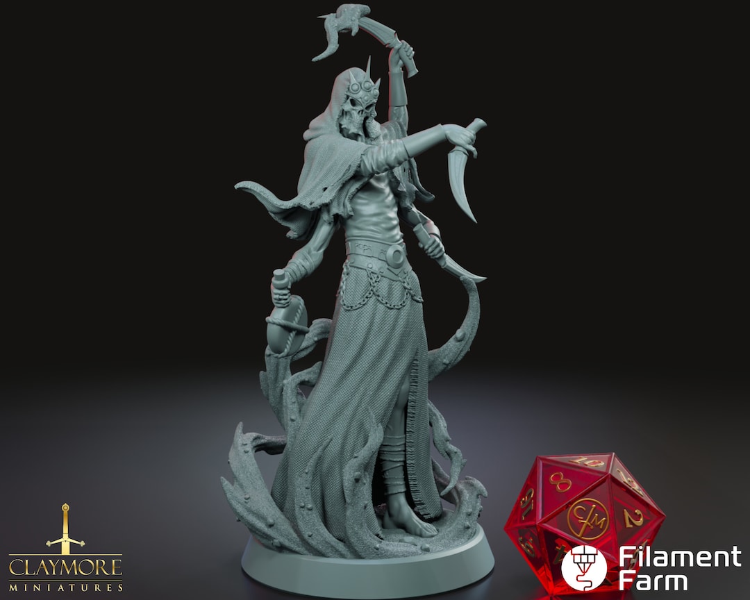 Dust Devil - Death in the Dunes - Highly Detailed Resin 3D Printed ...
