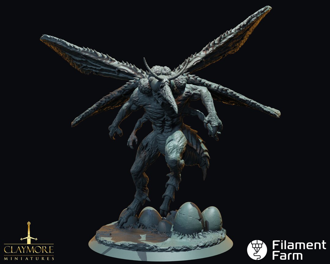 Chasme - the Abyss Gazes Also - Highly Detailed Resin 3D Printed ...