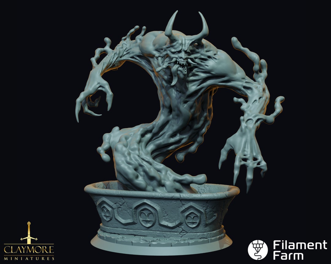 Blood Elemental - A Feast of Blood - Highly Detailed Resin 8k 3D ...