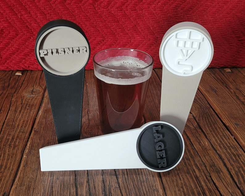 Customizable 3d Printed Tap Handle - Etsy