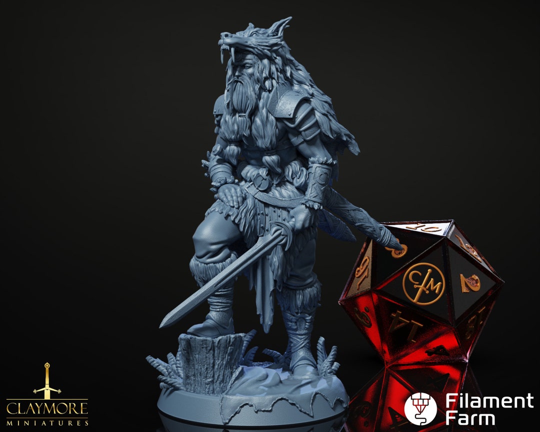 Fenrir Ironfang - Barbarian/fighter - the Crimson Howling - Highly ...