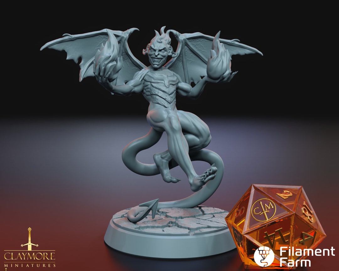 Hellfire Imp - Wages of Sin - Highly Detailed Resin 3D Printed ...