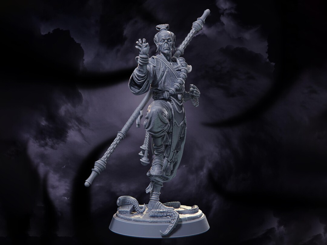 Zha'ren Voidbreaker - Gith Monk - Nightmares of the Far Realm - Highly ...