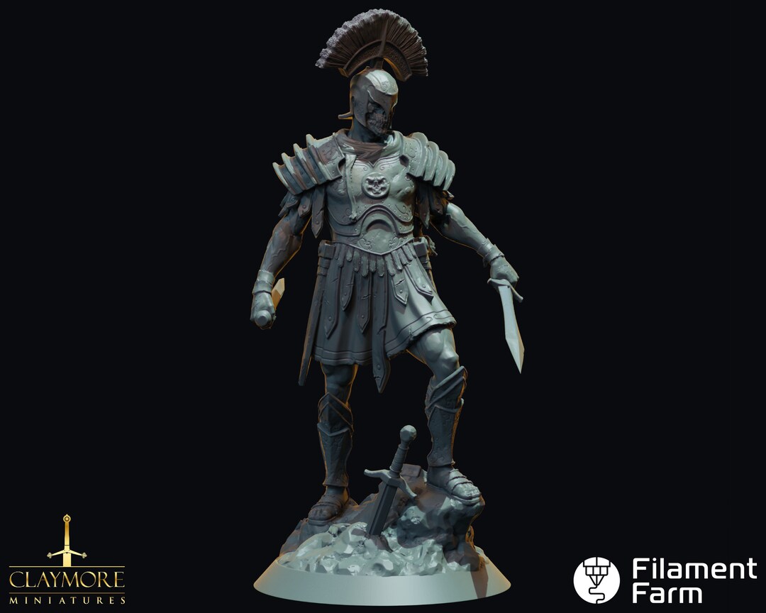 Demon Foot Soldier - the Abyss Gazes Also - Highly Detailed Resin 3D ...