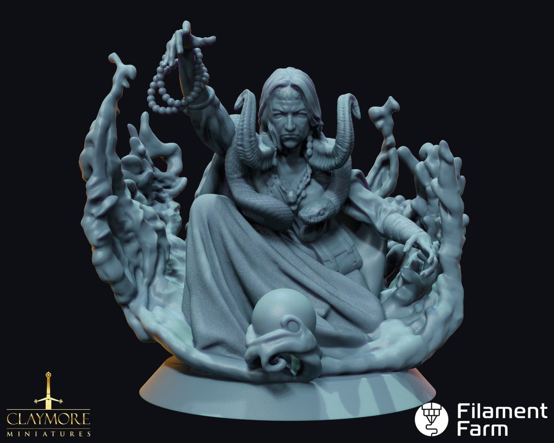 Water Hag - Whispers in the Swamp - Highly Detailed Resin 8k 3D Printed ...