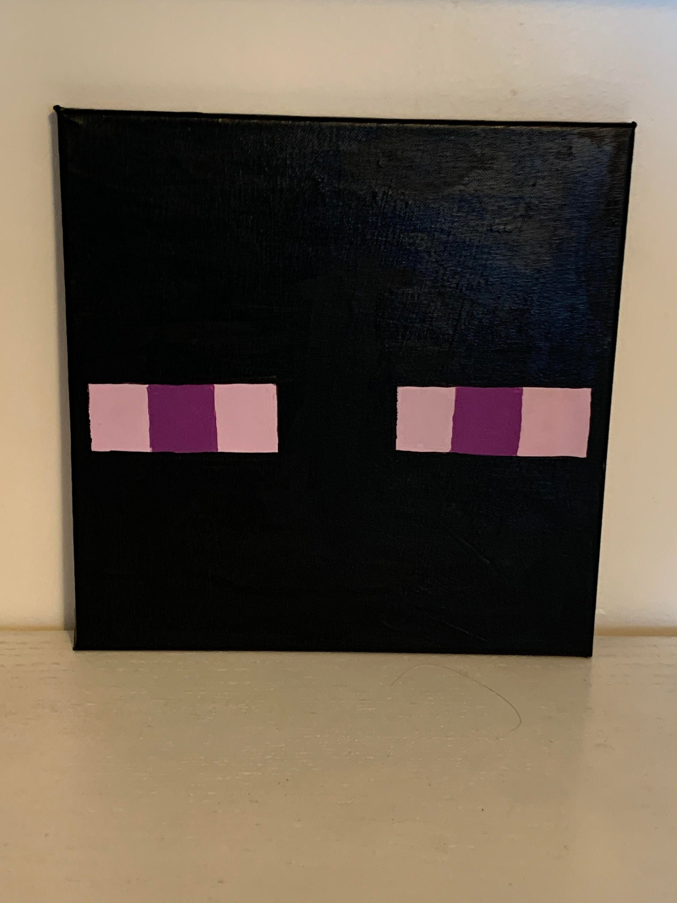 Enderman Face Template