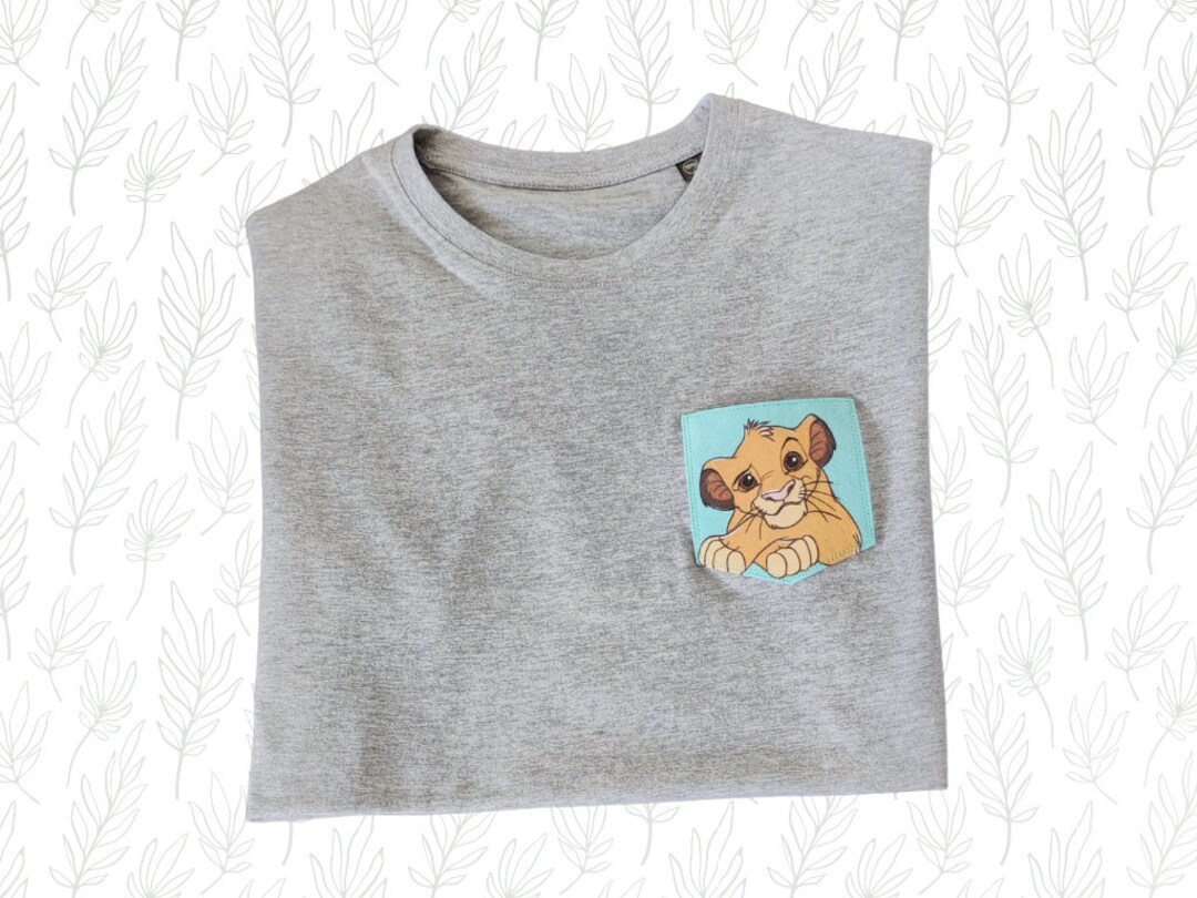 S the Heir Pocket T-shirt Disney the Lion King - Etsy