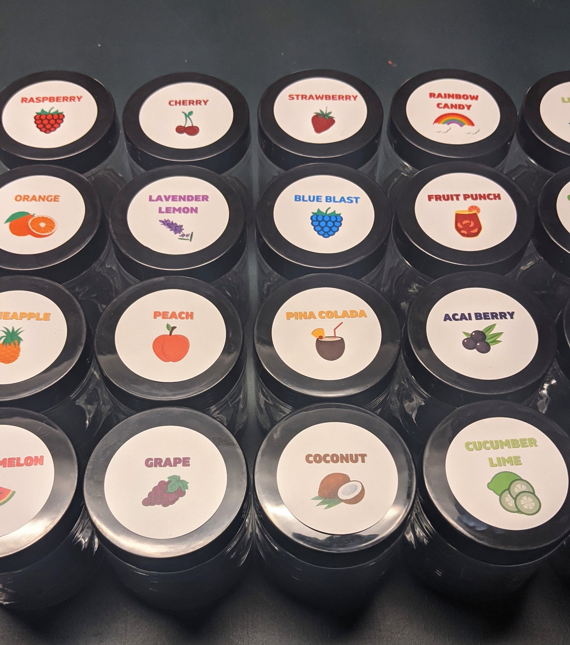 Cute Printable Tea Shop Flavor Labels for 2" Circle Stickers (DIGITAL ...