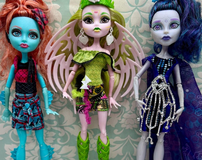 Monster High Dolls for Collectors, OOAK Repaints, Playing - Lorna ...