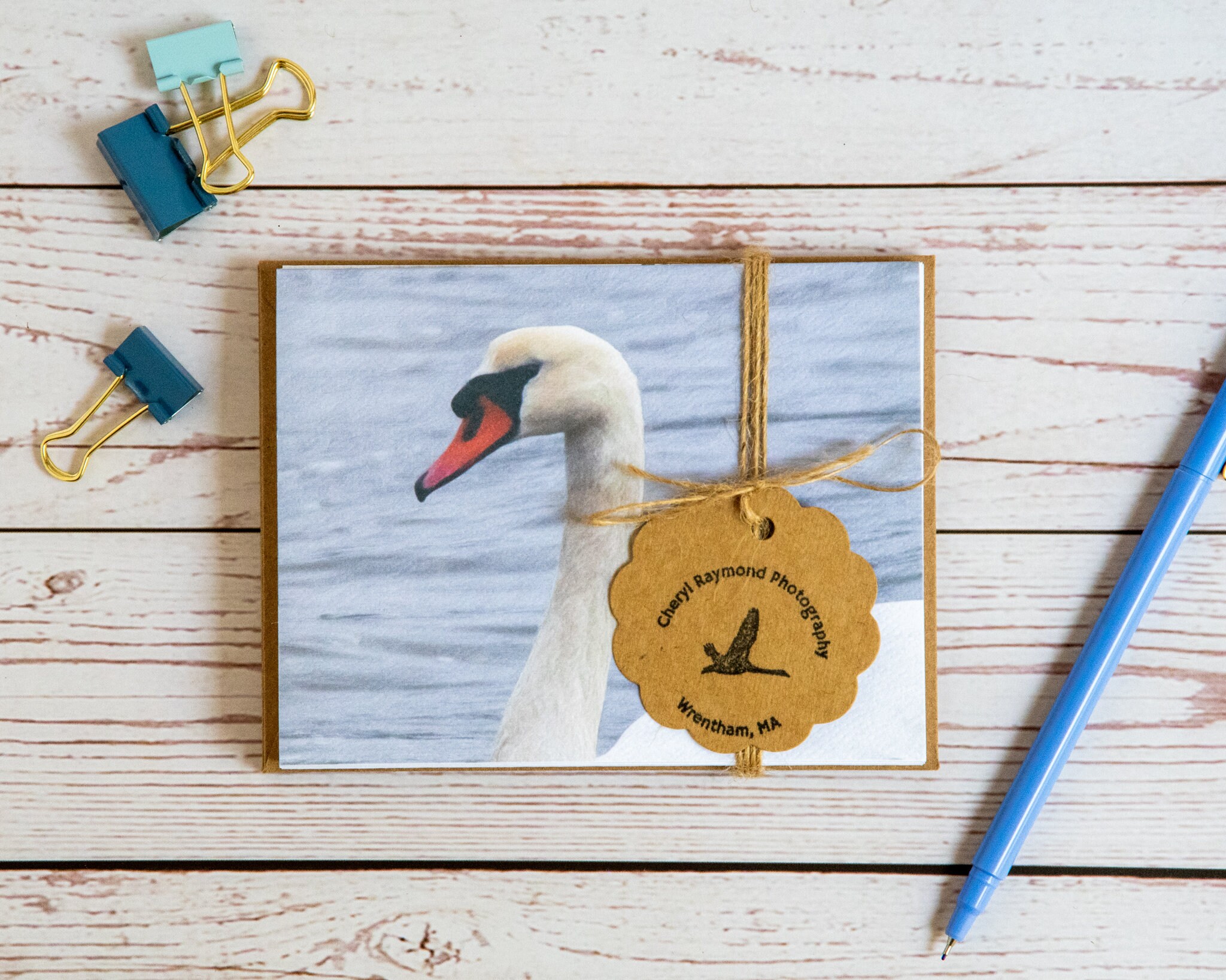 Swan Card Set. Folded Note Cards. Blank Cards. Greeting Card - Etsy.de