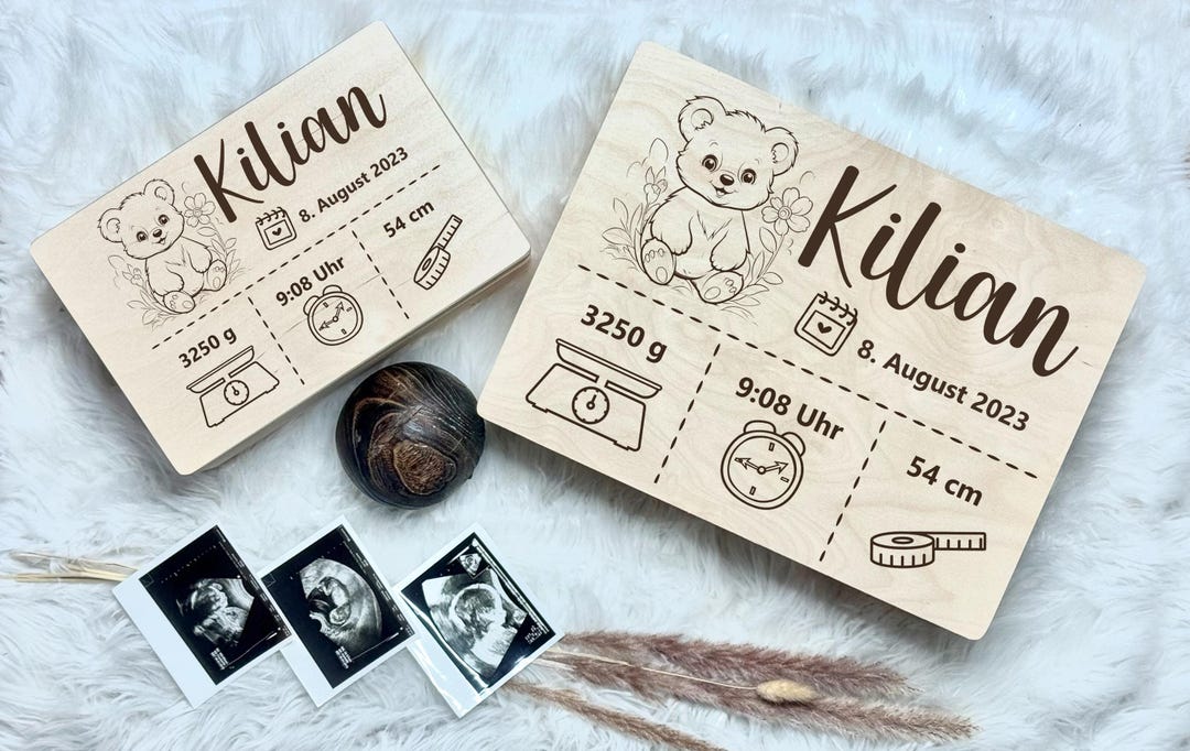 Baby Memory Box, Memory Box, Baby Memory Box, Birth Gift, Baby Gift ...