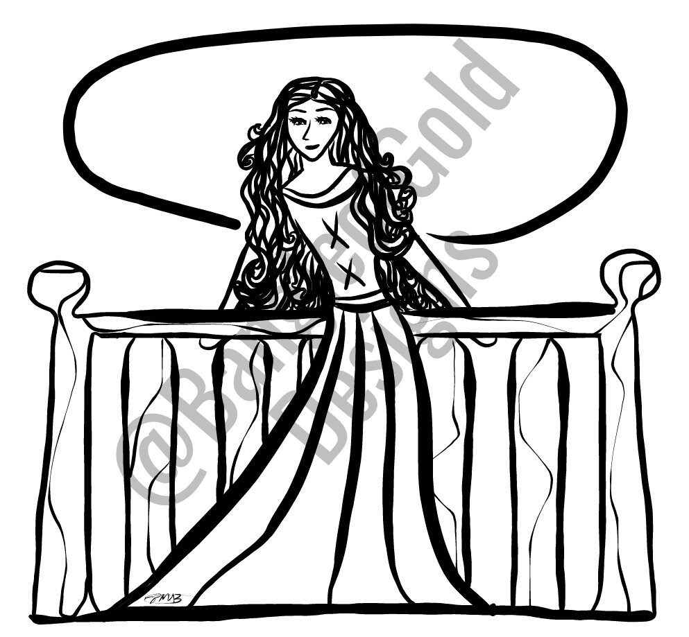 Princess Coloring Pages - Erika - Etsy