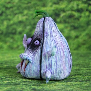 Custom Vampire Garlic Weird Creepy Cute Figurine. Shelf Decor Original ...