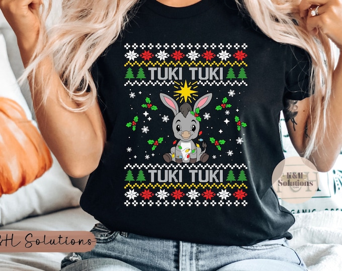 Tuki Tuki Family Shirt, Burrito Sabanero Tee, Spanish Ugly Christmas ...