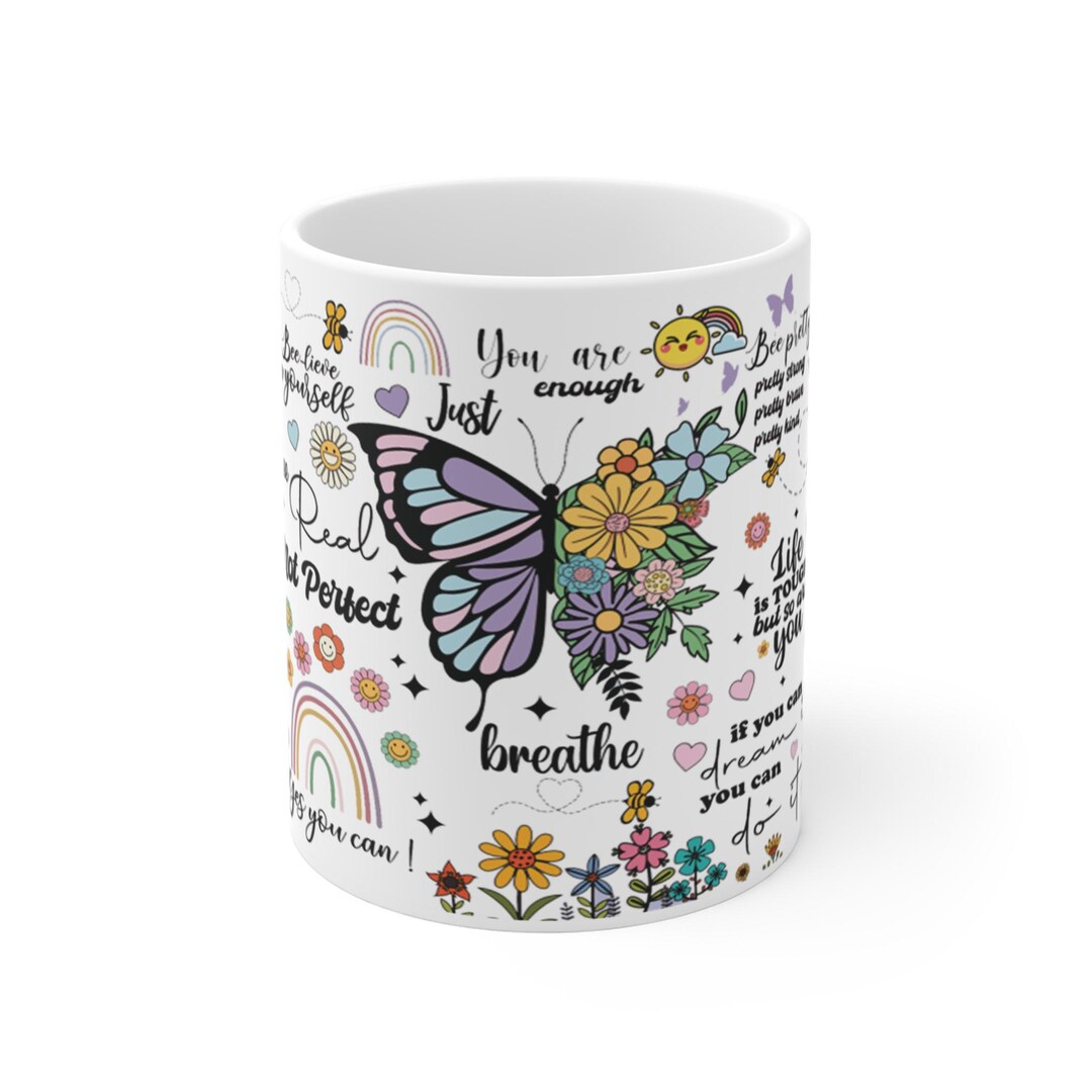 Positive Affirmations Mug Design | Positive Quotes Mug | Puff ...