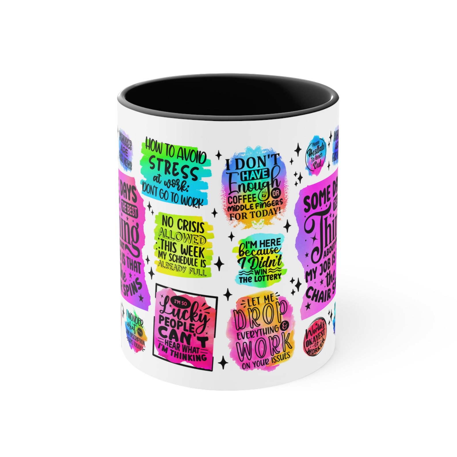 Funny Office Quotes Mug, Bestie Mug, Funny Mug About Work, 11oz -15oz ...