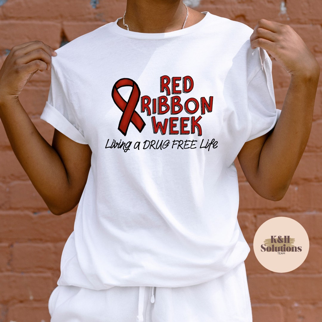 Red Ribbon Week Shirt: Say No to Drugs, School Counseling Tee - Etsy