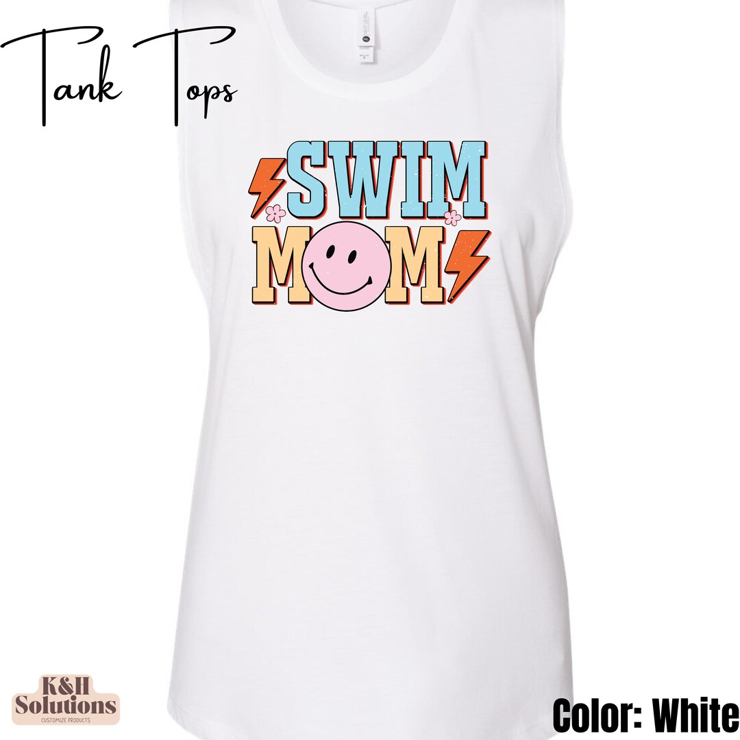 Happy Swim Mom, Swim Team, Swimmer Shirt for Mom, Swim Shirt, Swim Mom ...