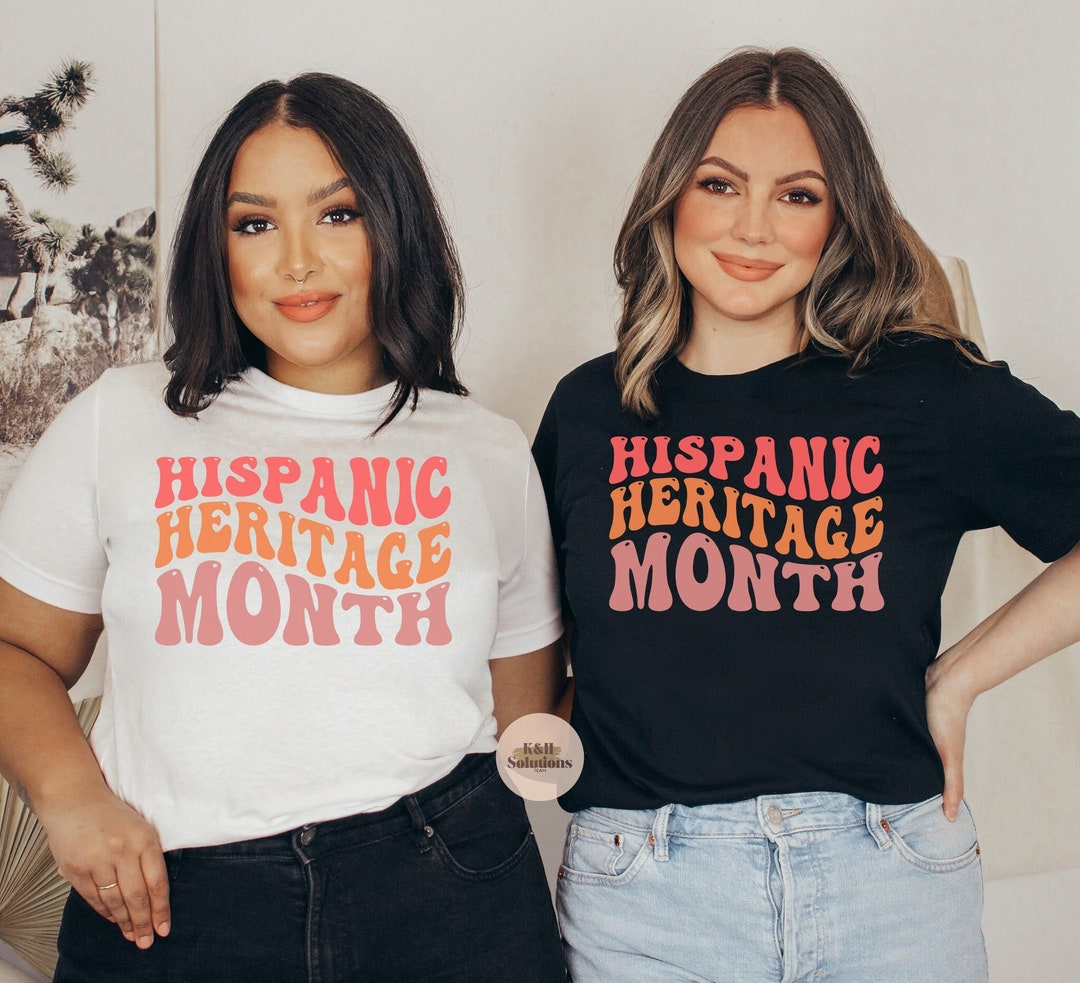 Retro Hispanic Heritage Month T-shirt, Hispanic Heritage, Shirts for ...