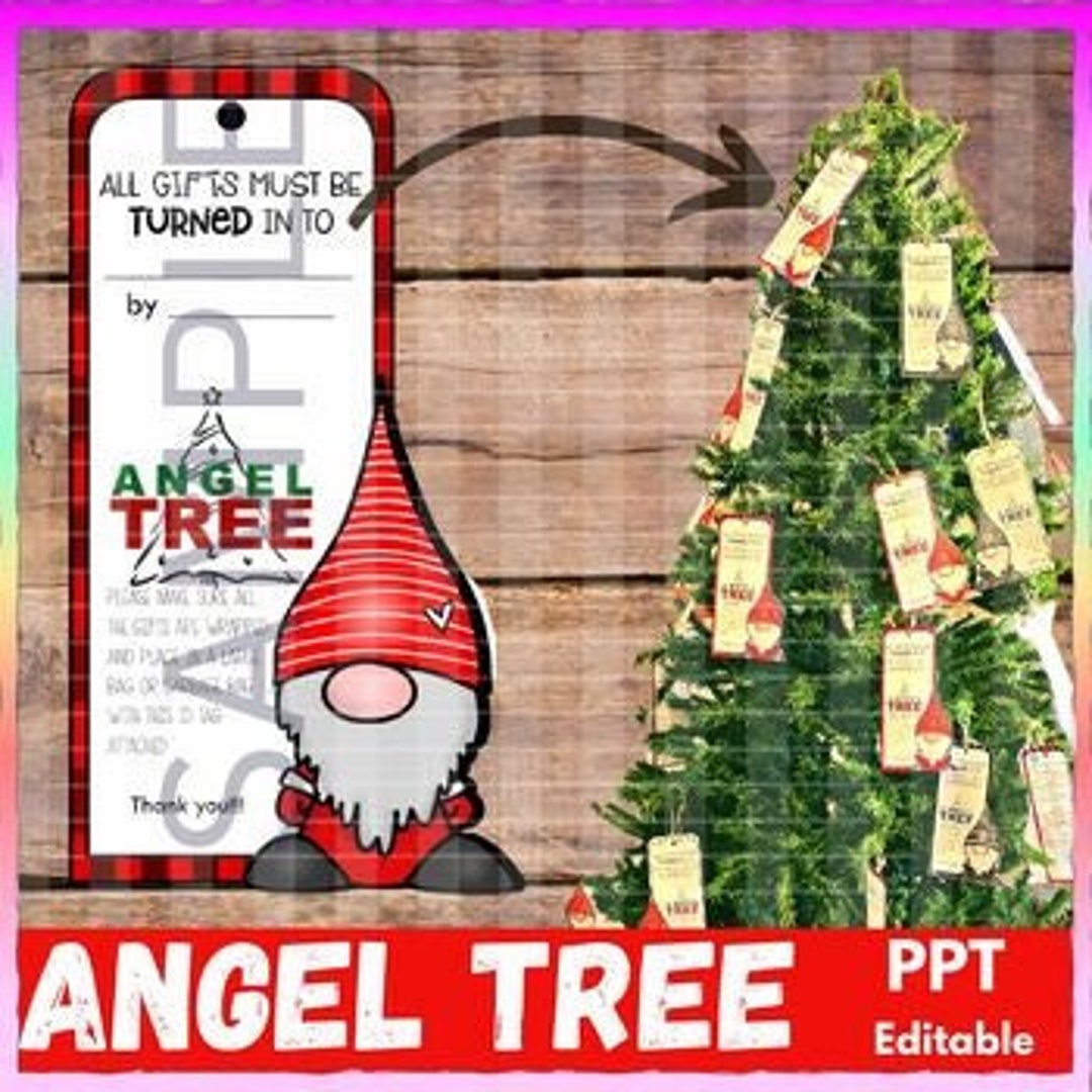 Angel Tree or Giving Tree Activity, Christmas Activity for Kids ...