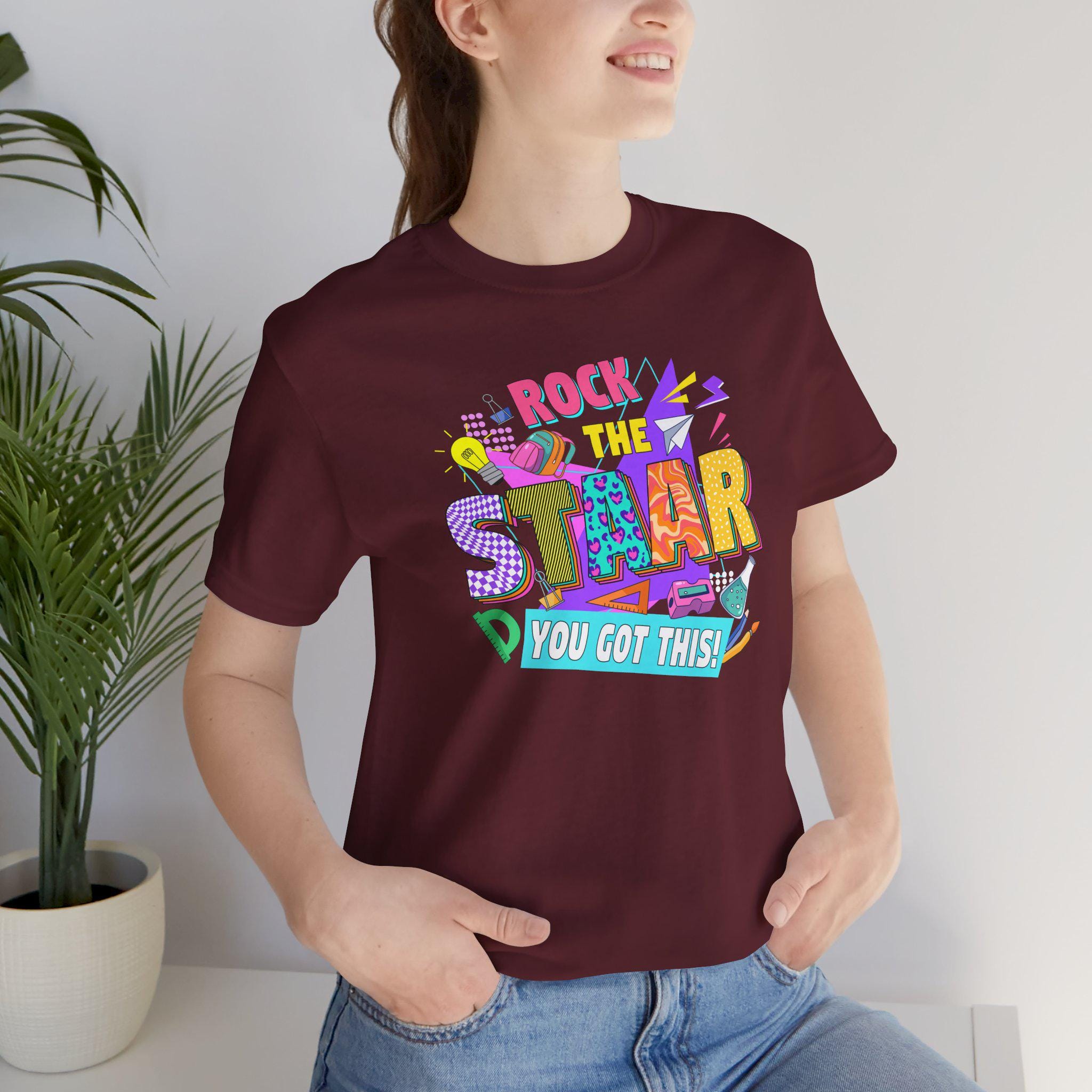 Rock the STAAR Unisex Tee: Testing Season Survivor Shirt - Etsy