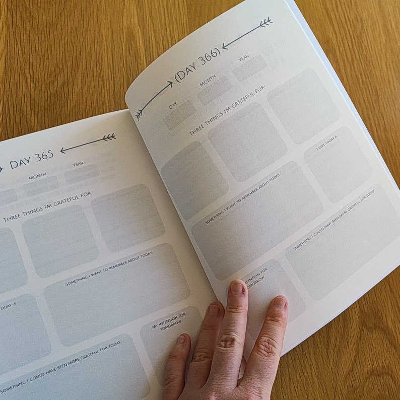 365 Days of Gratitude Journal Vol. I Undated Paperback 446 Pages - Etsy