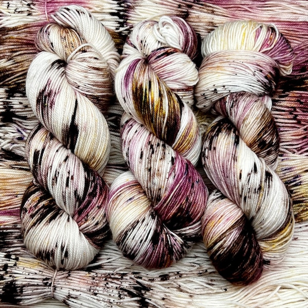 Hand Dyed Dk Yarn - Etsy