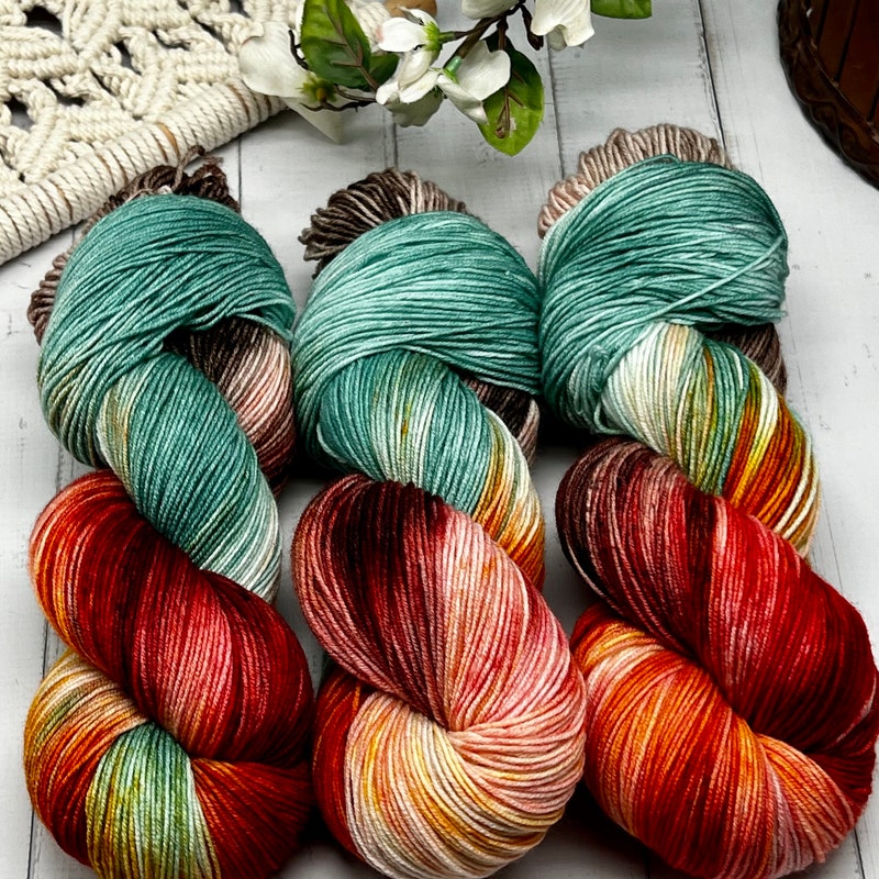 Hand Dyed Yarn - Etsy