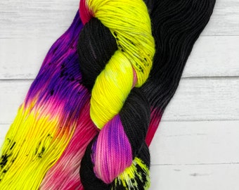 Neon Pink Yarn - Etsy