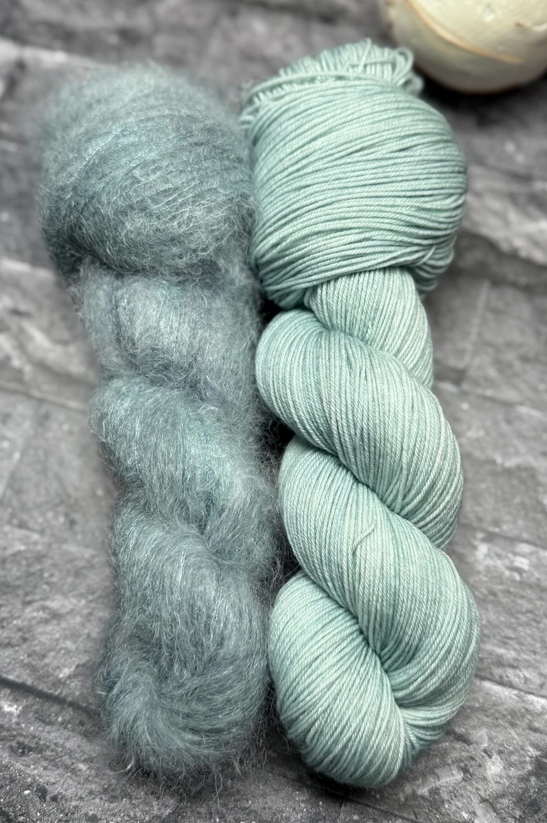 Beach Glass - Customize Your Set, Superwash Merino Nylon Fingering, DK ...
