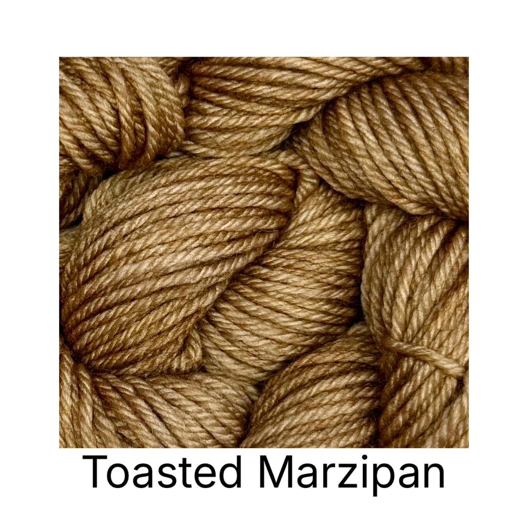Toasted Marzipan - Solid, Semi Solid, Tonal Merino Yarn, Indie Dyer ...