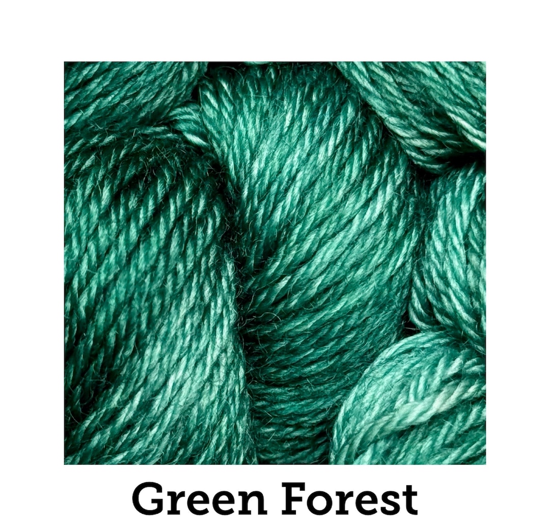 Green Forest - Solid, Semi Solid Yarn, Tonal, Indie Dyer, Hand Dyed ...