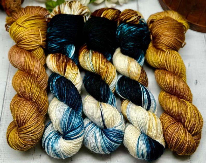 Dragonfly in Amber - Custom Shawl Set, Fade Set, Yarn for Knitting ...