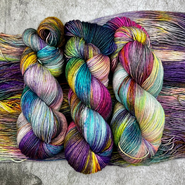 Rainbow Yarn - Etsy