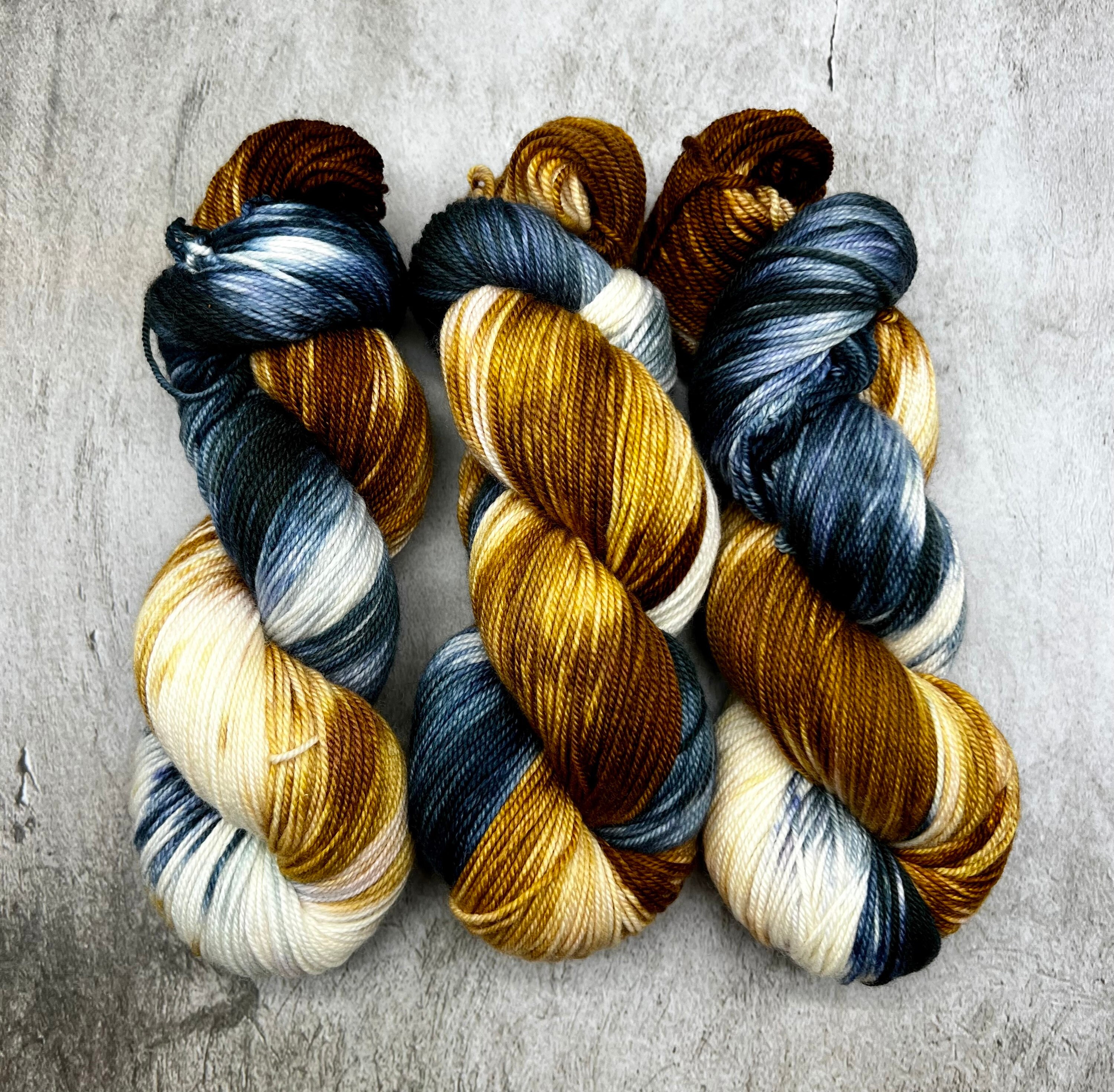 Dragonfly in Amber Blue Gold Yellow White Merino Nylon - Etsy