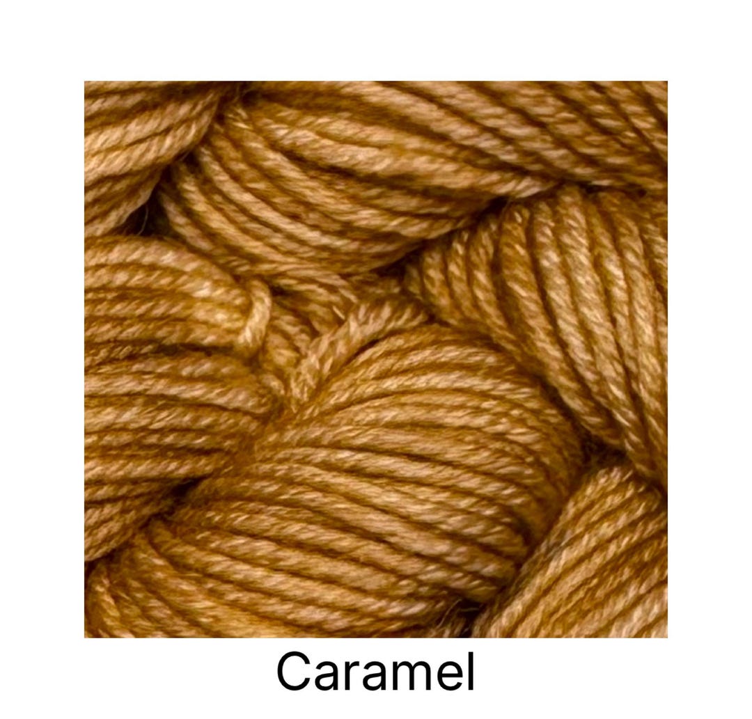 Caramel - Solid, Semi Solid Yarn, Tonal, Indie Dyer, Hand Dyed ...