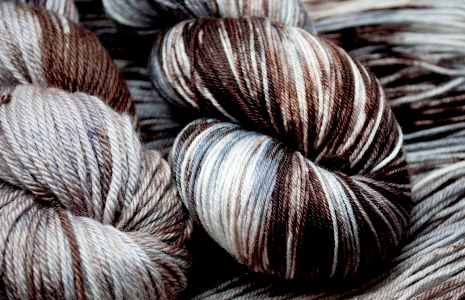 Burn Away the Shadows - Merino Nylon Yarn, Superwash Merino Fingering ...
