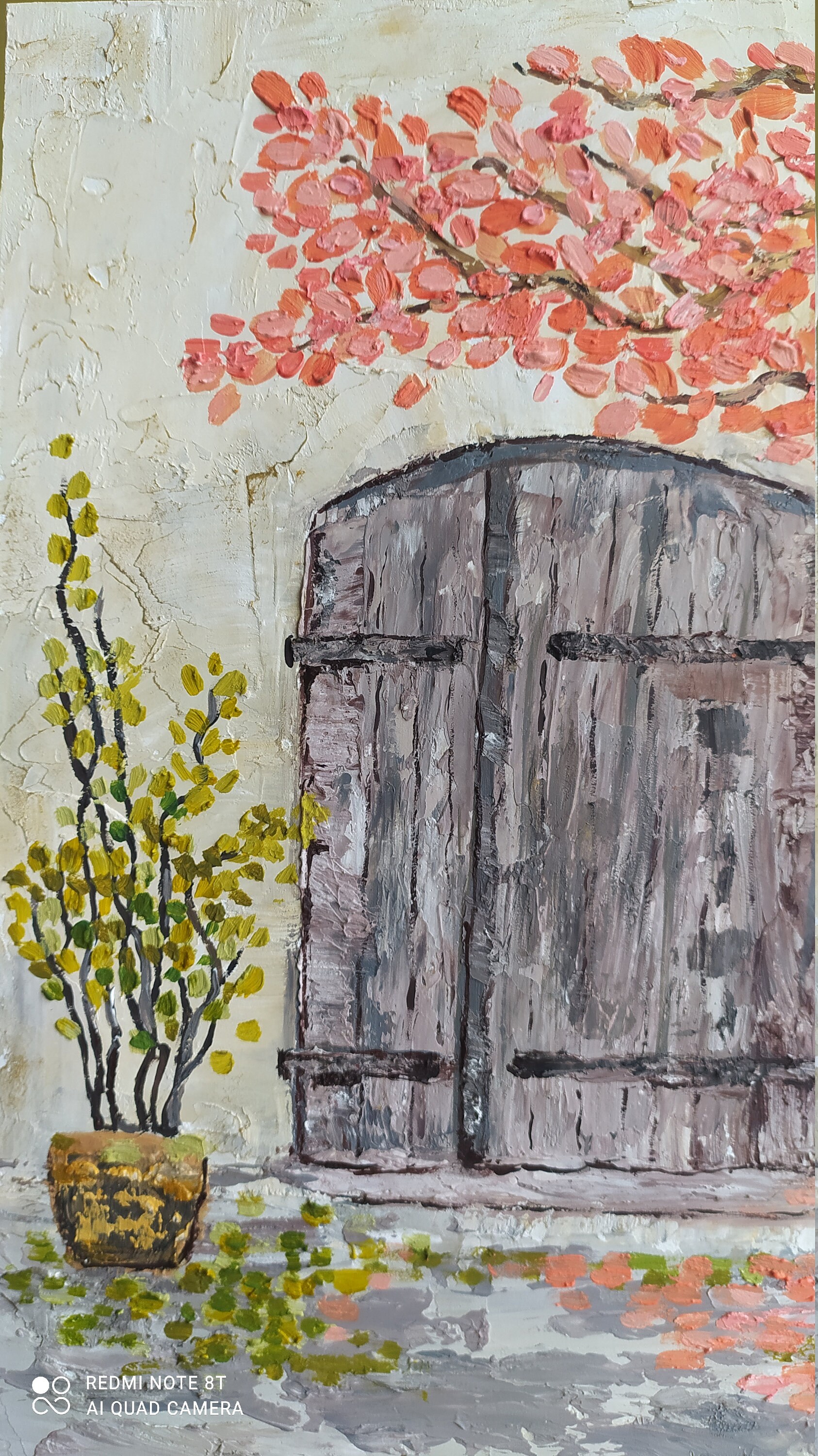Original Textured Painting,a Magical Door With Many Secrets.the Picture ...