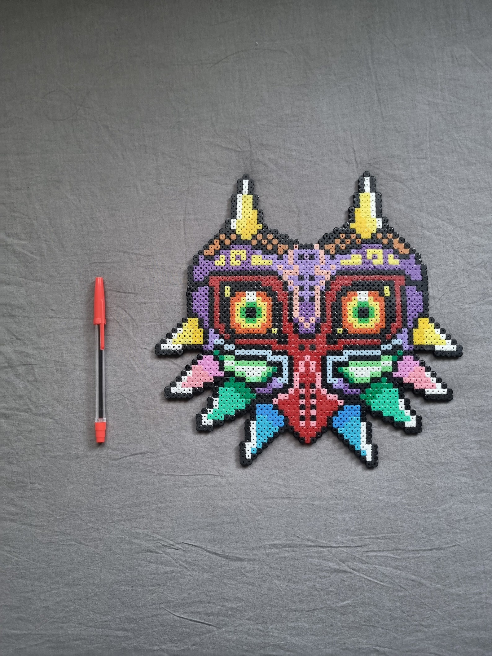 Majoras Mask Perler Beads - Etsy