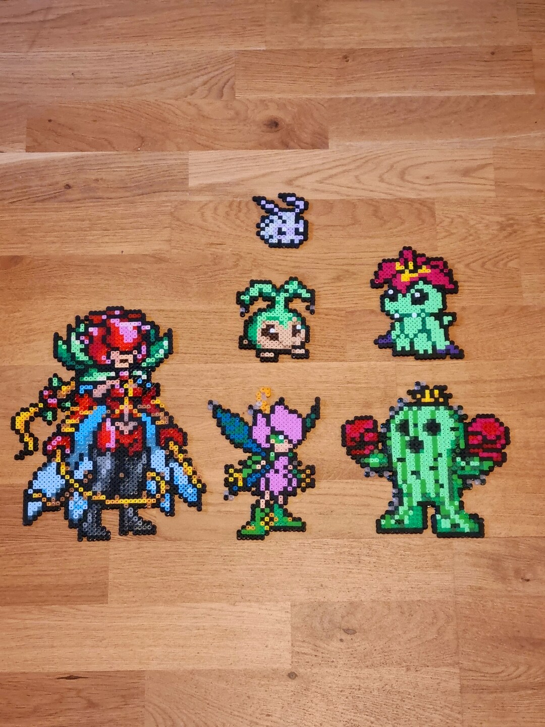 Digimon Palmon Evolution Set Perler Beads Patterns - Etsy