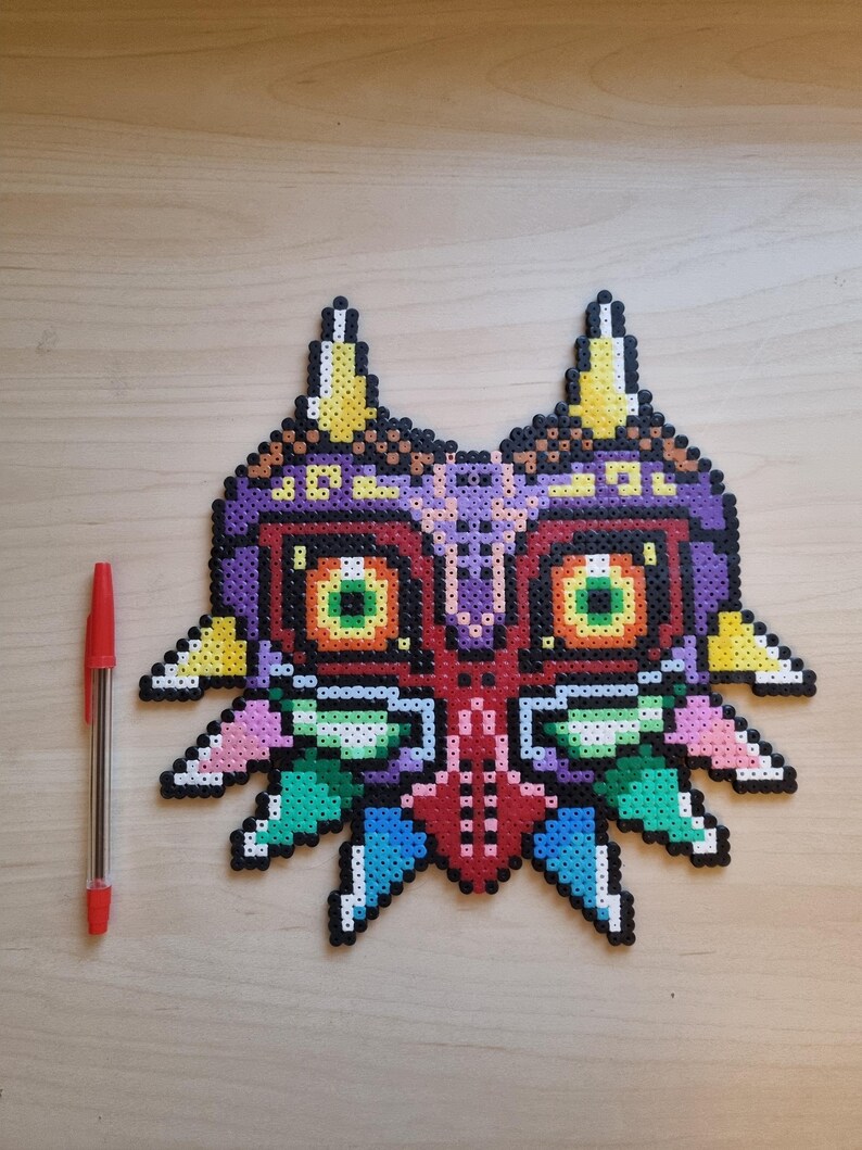 Majoras Mask Perler Beads - Etsy