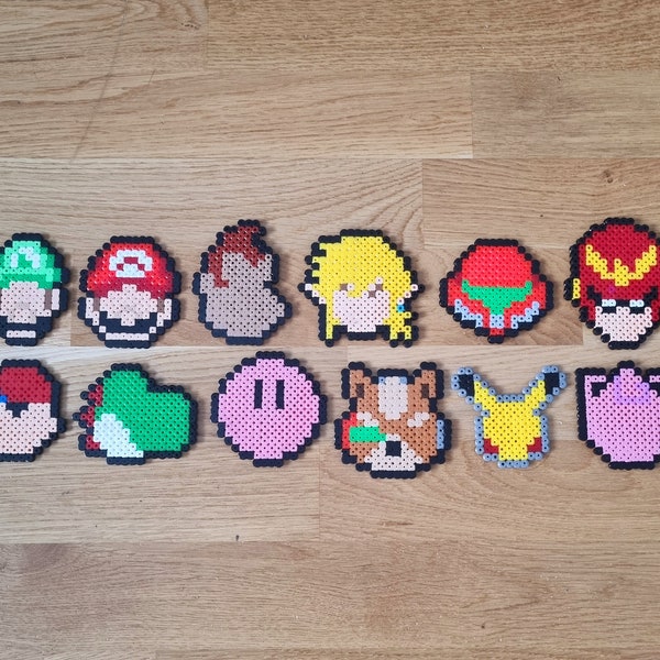 Nintendo Perler - Etsy