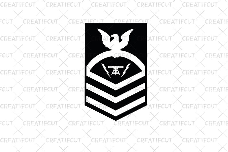 US Navy Fire Controlman Ranks Insignia, USN Clip Art (svg, Png, Jpg ...