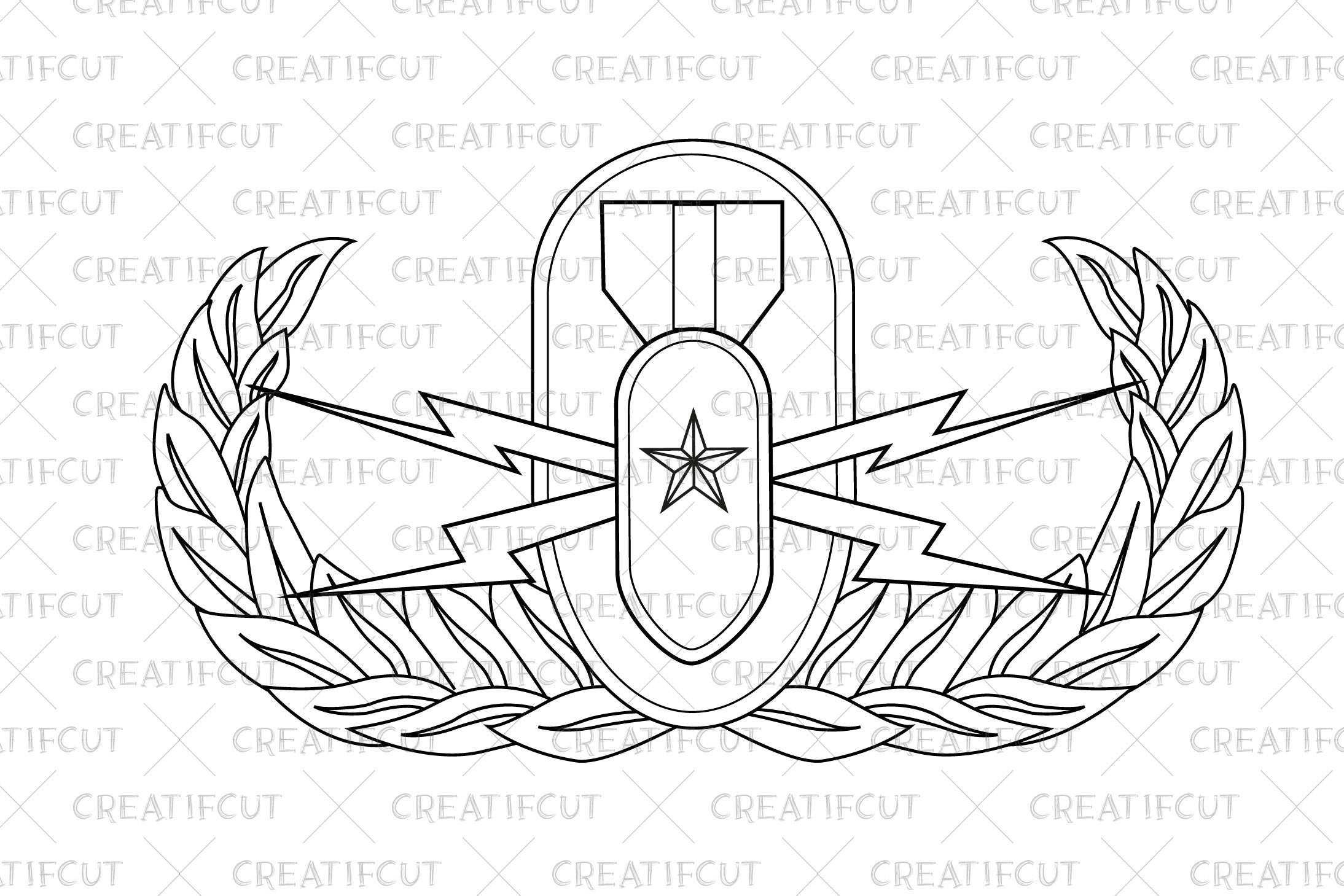 Explosive Ordnance Disposal Basic Senior and Master EOD Badge - Etsy