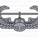 US Army Air Assault Badge Vector Graphic. Military Badge, Air Assault ...