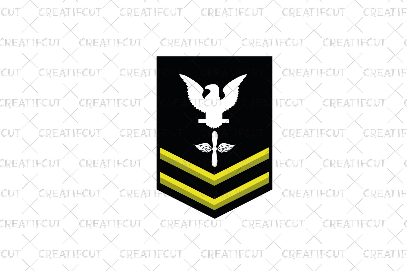 United States NAVY Aviation Machinist's Mate SVG, USN Navy Ranks ...