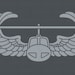 US Army Air Assault Badge Vector Graphic. Military Badge, Air Assault ...